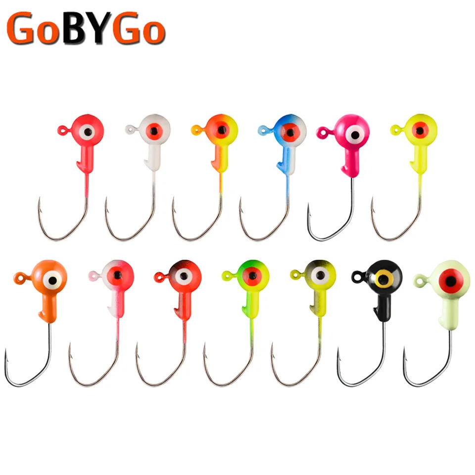 5Pcs 0.8g/1.75g/3.5g/5g Jig Head Ned Rig With Sharp Barbed Hook Suit ...