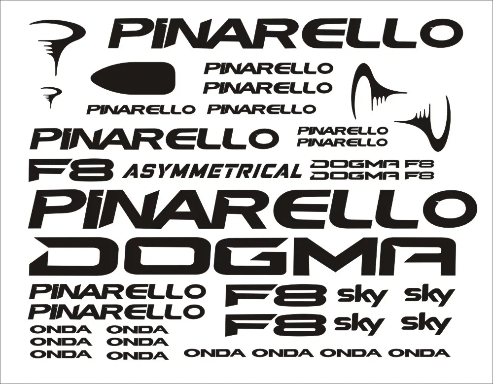 New-F8-Bicycle-Tube-Frame-Stickers-MTB-DH-Cycling-Road-Ride-Decals-Bike ...