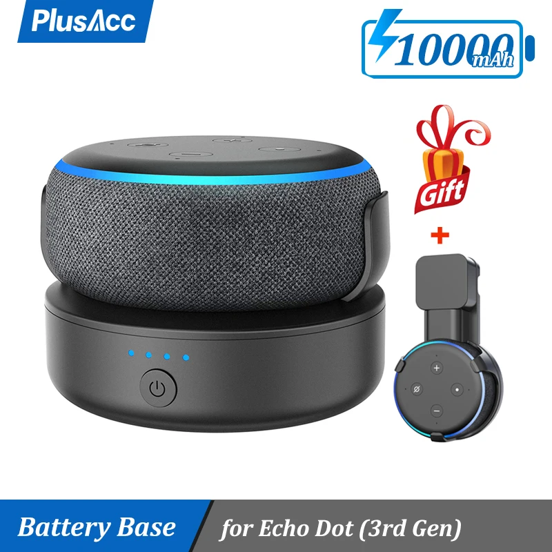 Plusacc-base-de-bateria-10000mah-power-bank-docking-station-para-alexa ...