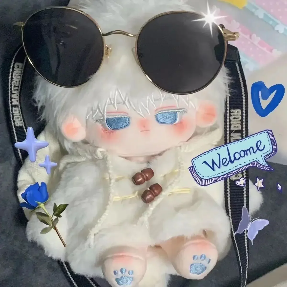 20cm-Jujutsu-Kaisen-Gojo-Satoru-Cotton-Doll-Toys-for-Boys-Girls ...