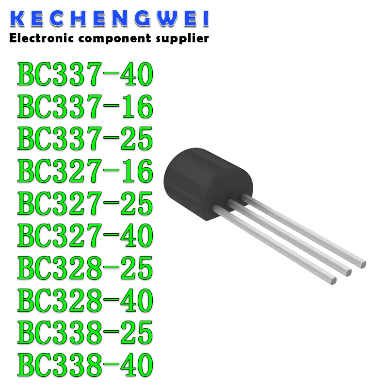 50PCS BC337-40 TO92 BC337 TO-92 NPN BC337-16 BC337-25 BC327-16 BC327-25 ...