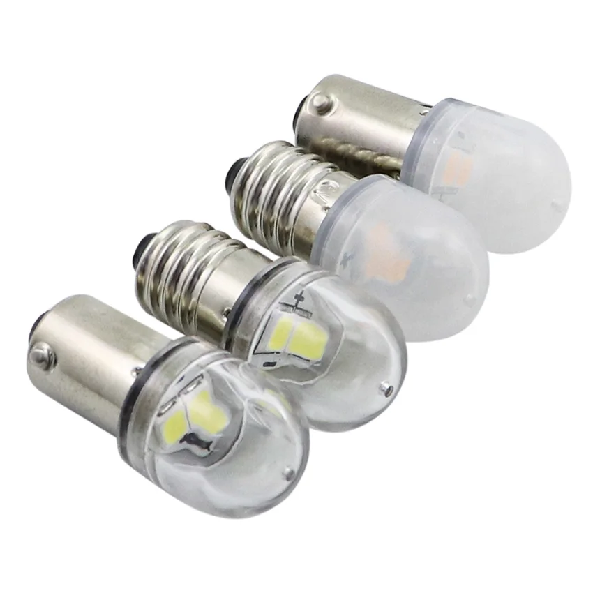 5-Stuks-E10-Schroef-Ba-9S-Led-Upgrade-Zaklamp-Lamp-6V-12V-24V-Licht ...