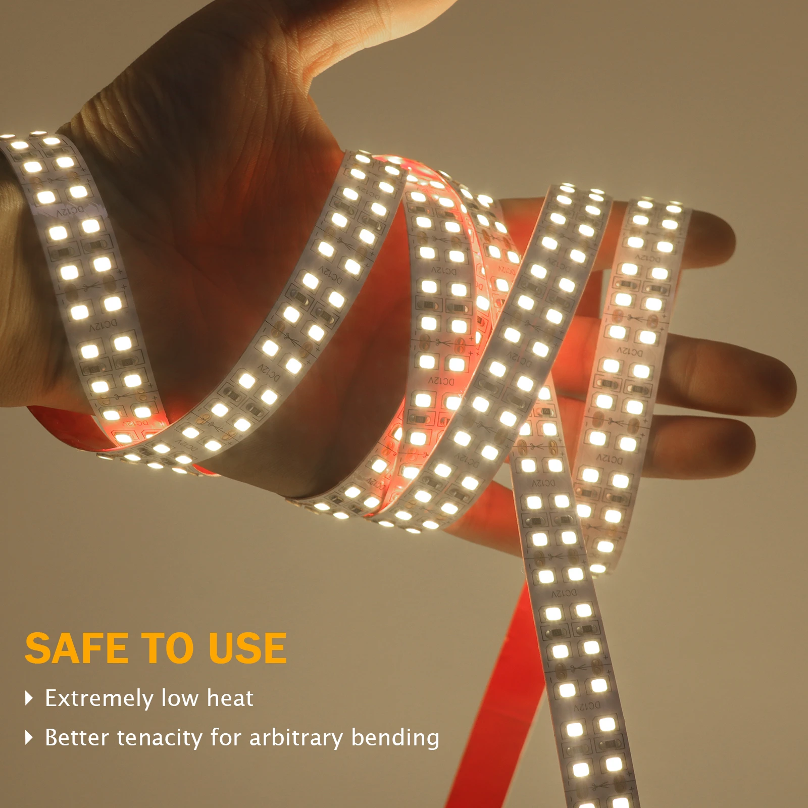 5M LED Strip Light SMD2835 240leds/M Flexible LED Tape Diode 12V 24V ...