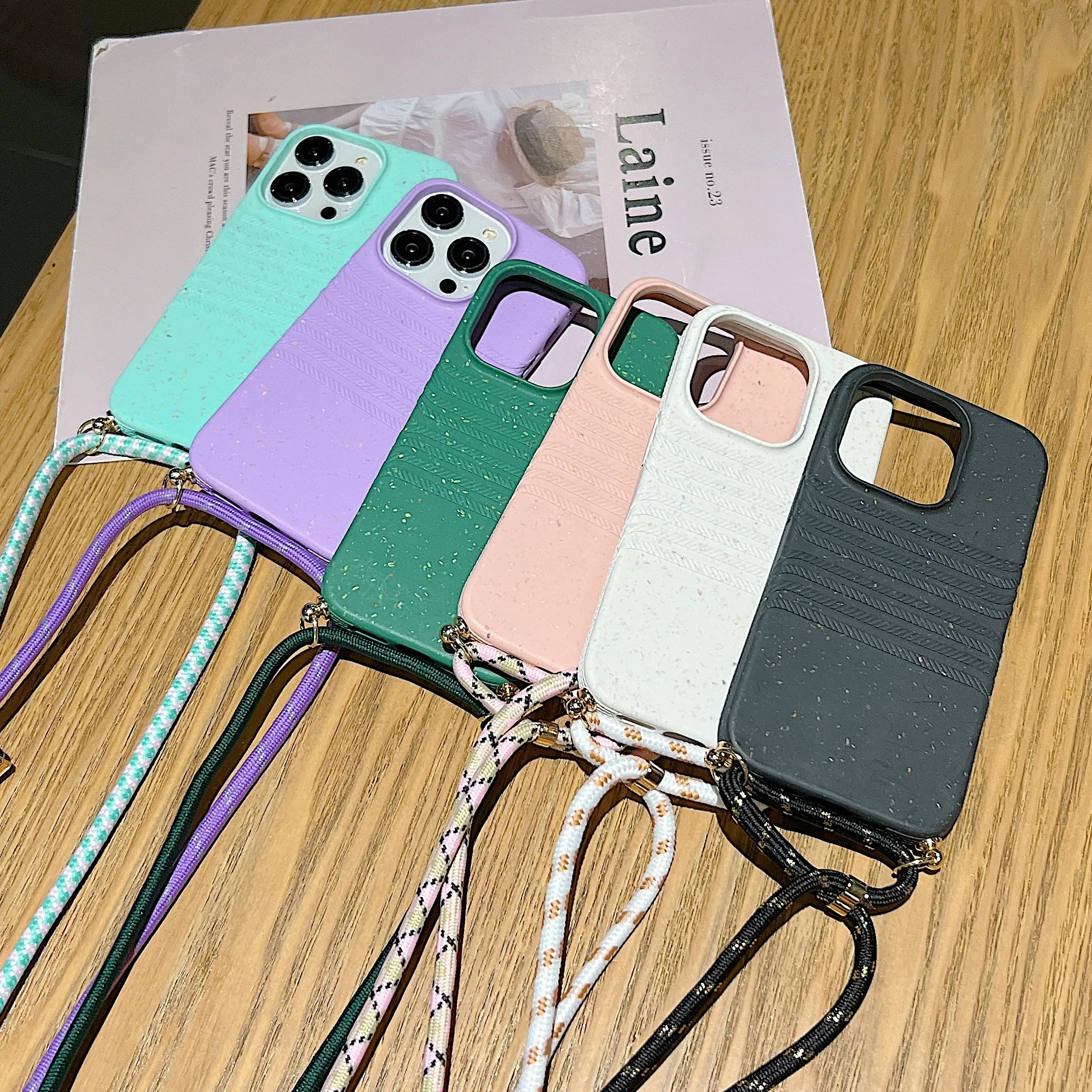 Crossbody Necklace Phone Case | Iphone 14 Pro Max Case Strap | Lanyard ...
