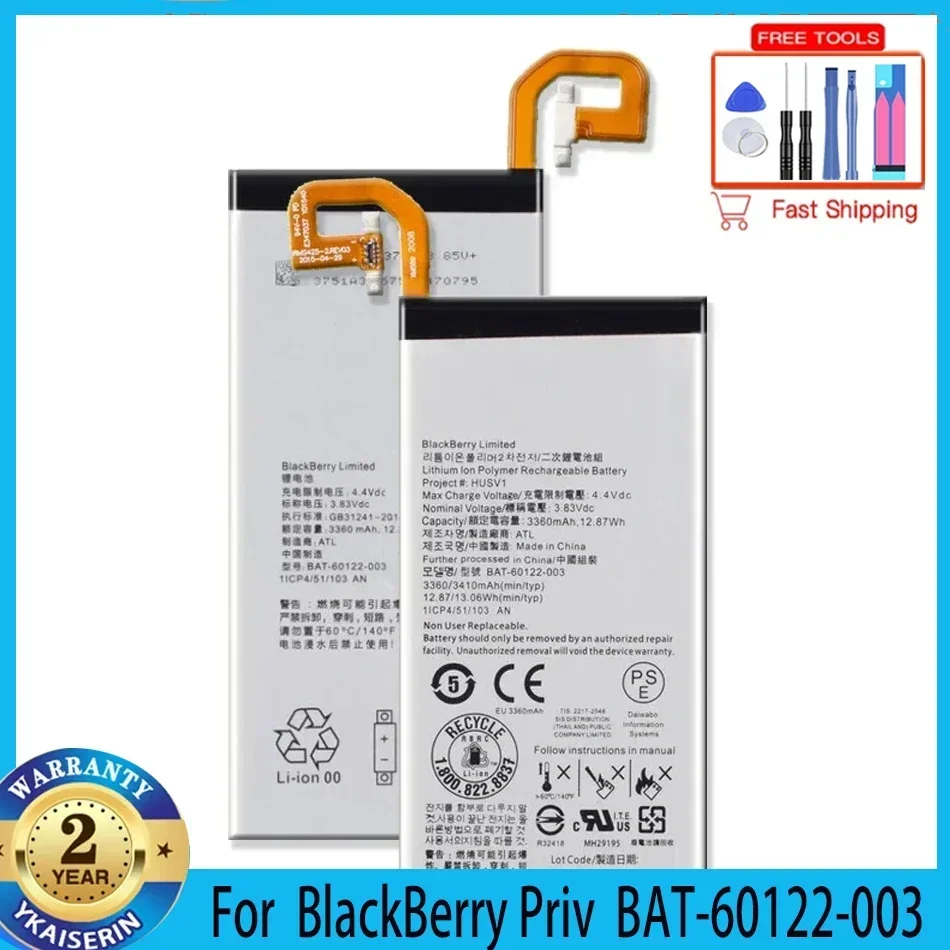 3410mAh-Battery-for-BlackBerry-Priv-STV100-1-2-3-4-HUSV1-BAT-60122-003 ...
