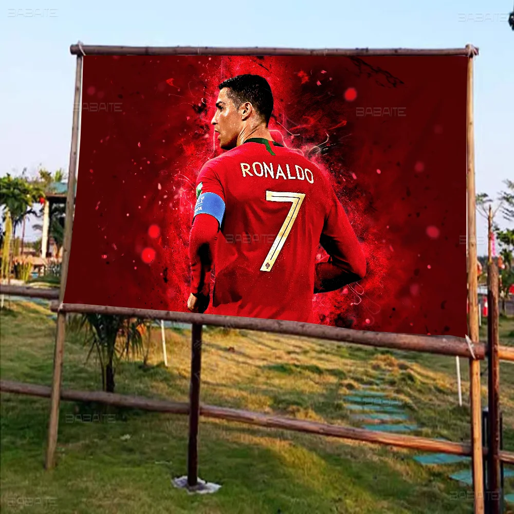 C-Cristiano-R-Ronaldo-C-CR7-Bandera-colorida-para-colgar-en-la-pared ...