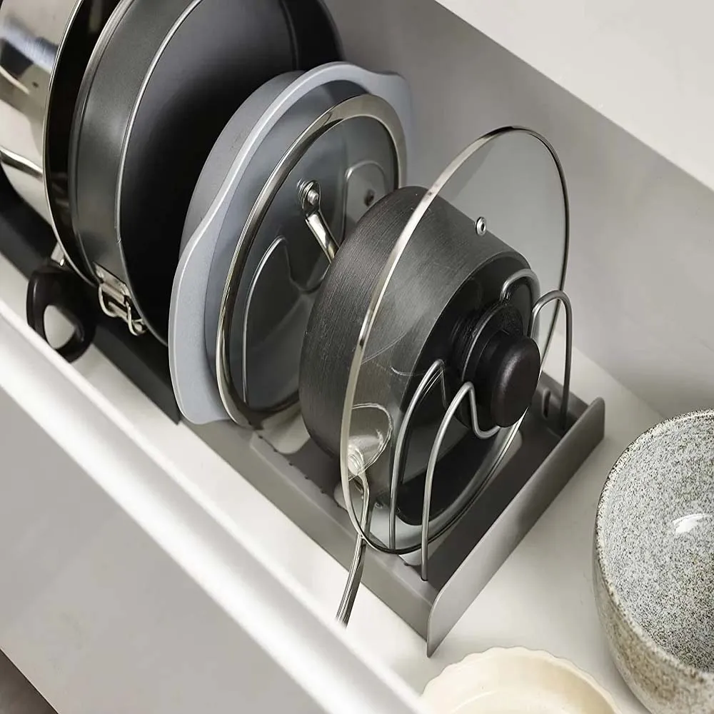 1PC-Kitchen-Pot-Cover-Storage-Rack-Retractable-Table-Storage-Rack ...