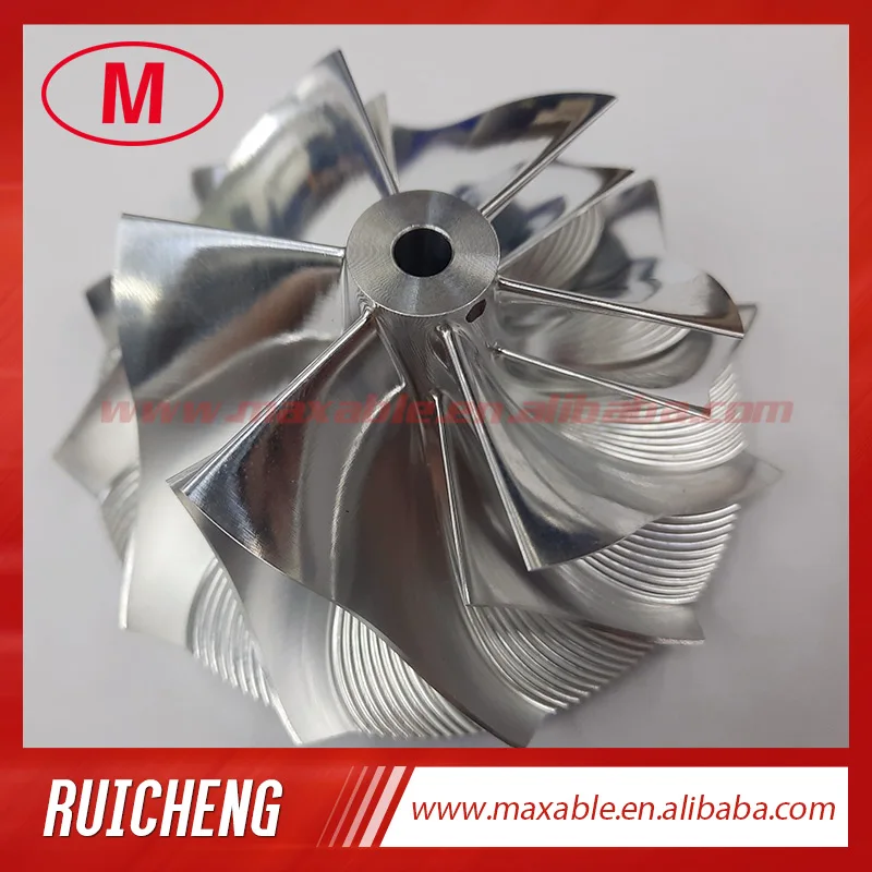 K04 52.50/68.00mm 6+6 blades high performance turbo milling/aluminum ...
