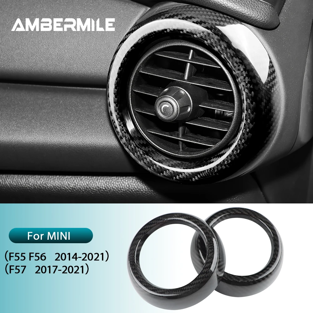 For-Mini-Cooper-F55-F56-F57-2017-2021-Car-Dashboard-Side-Vent-Ring-Air ...