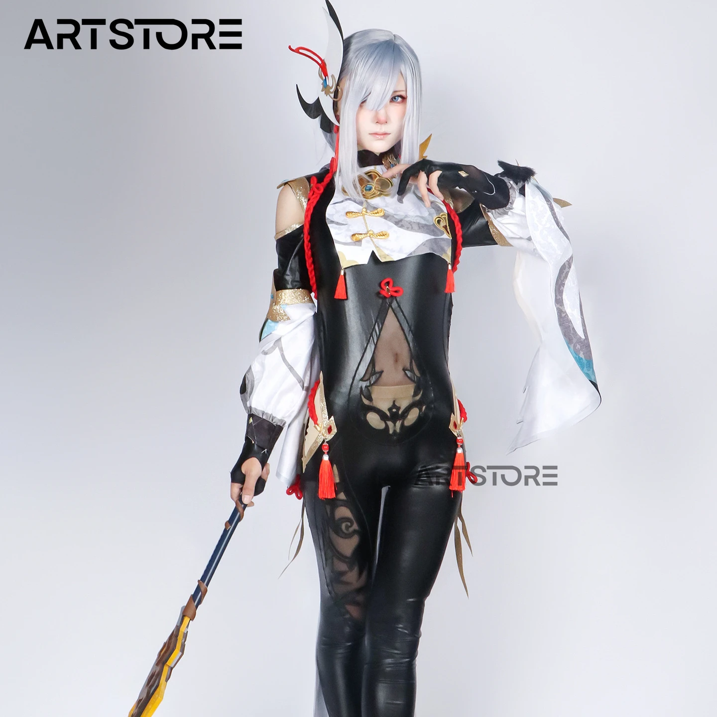 Shenhe-Cosplay-Game-Genshinimpact-Costume-Shenhe-Jumpsuit-Wig-Shen-He ...