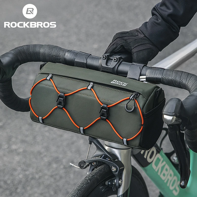 ROCKBROS-Bicycle-Front-Bag-2-2L-Capacity-Item-Storage-Handlebar-Bag ...