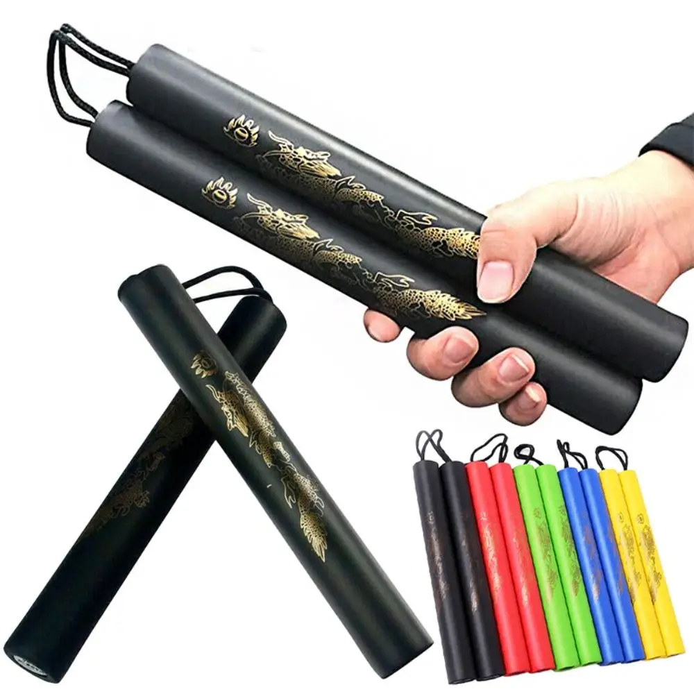 Martial-Arts-Foam-Nunchakus-Kids-Rope-Chains-Nunchakus-Children-Kung-Fu-Wushu-Nunchucks-Trainer ...