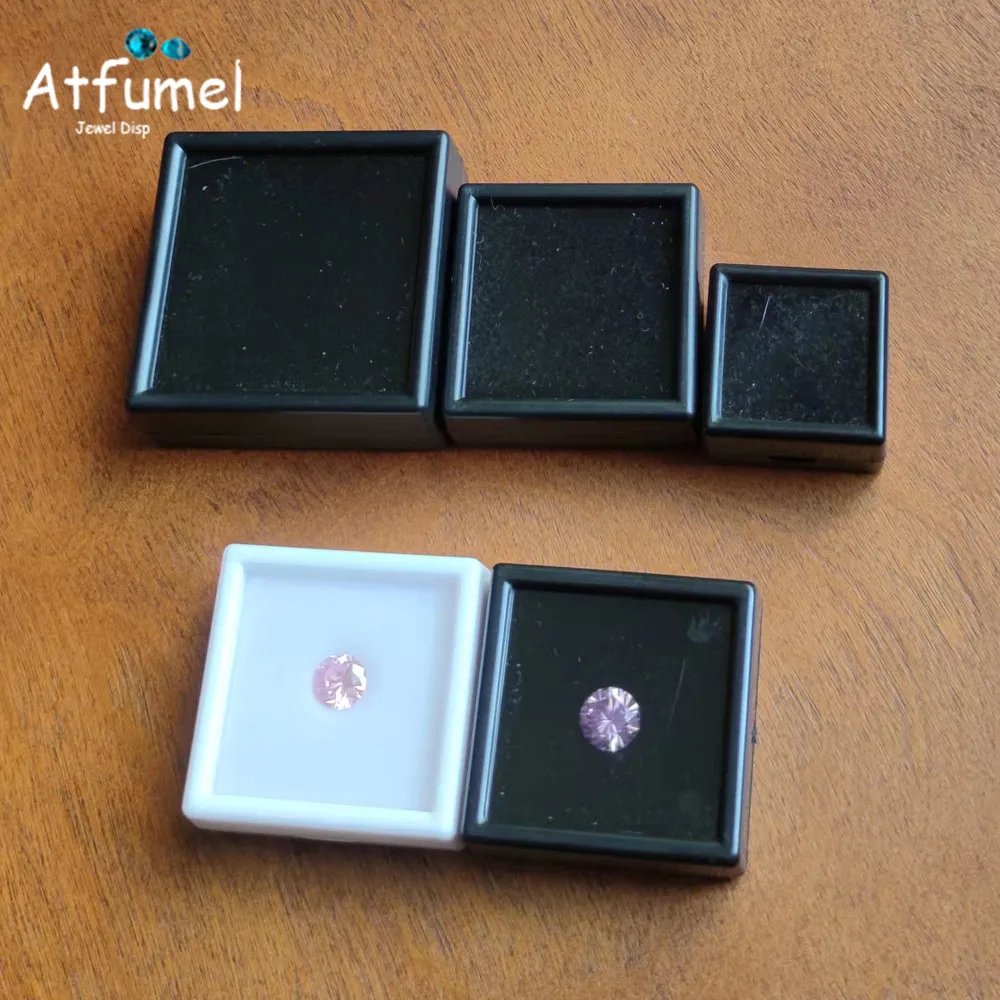 Wholesale Loose Gemstone Diamond Gift Box Stone Holder Box Plastic Gem ...