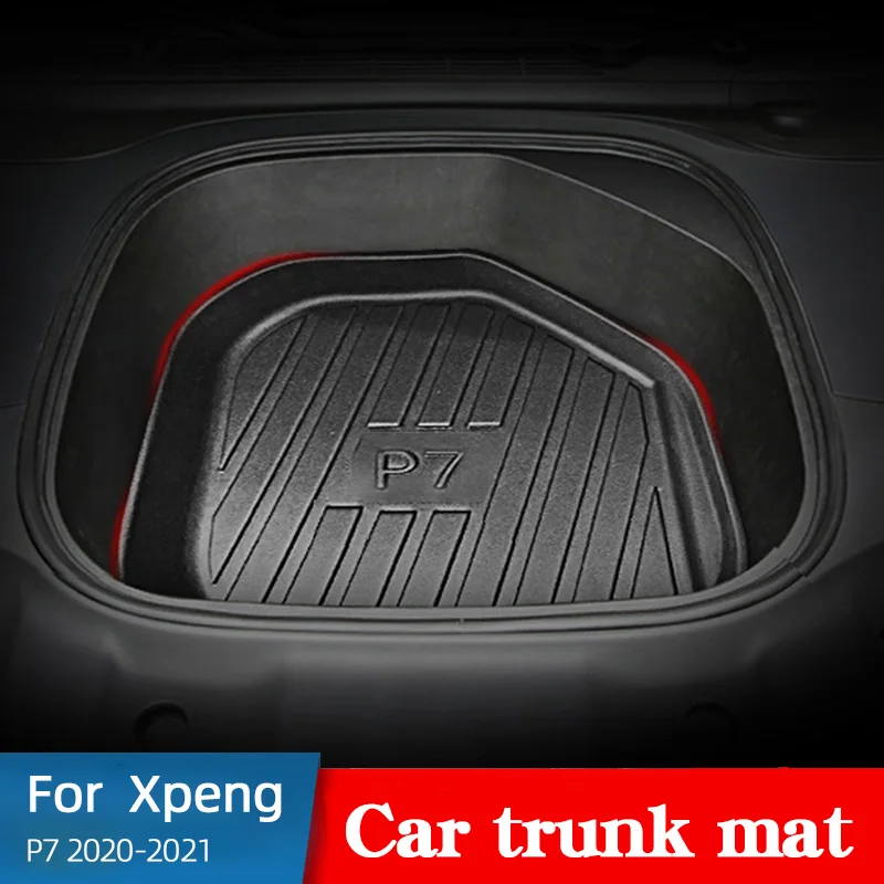 TPE-Rubber-Front-Trunk-Frunk-Mat-For-XPeng-P7-2020-2021-Liners-Cargo ...