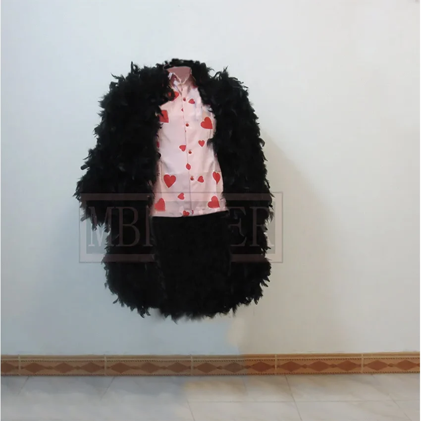 Donquixote-Rosinante-Corazon-Cosplay-Costume-Feather-Coat-and-Shirt-not ...