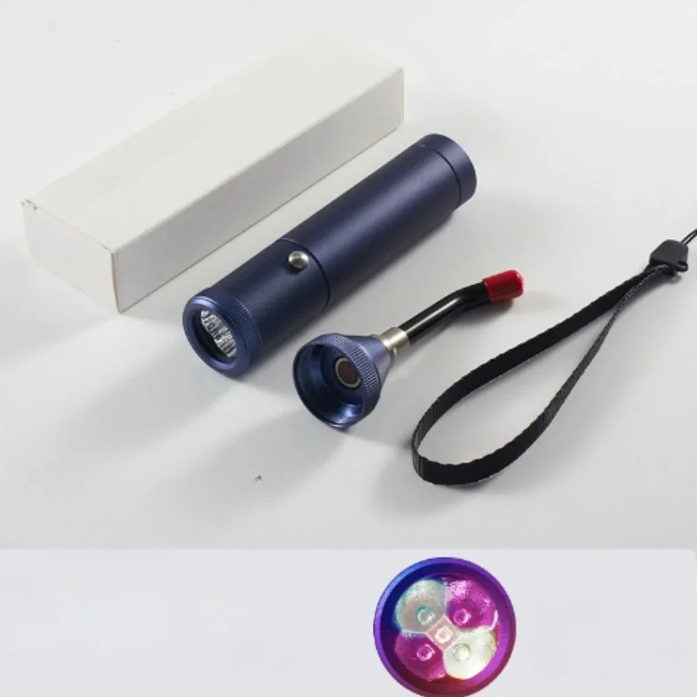 Profession-Red-Blue-Light-LED-Physiotherapy-Flashlight-Canker-Sore ...