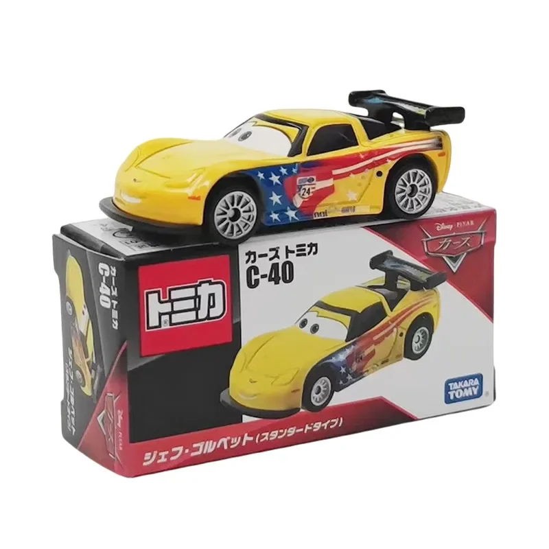 TAKARA TOMY Disney Pixar Cars Масштаб 1:55 металлическая машинка Молния ...