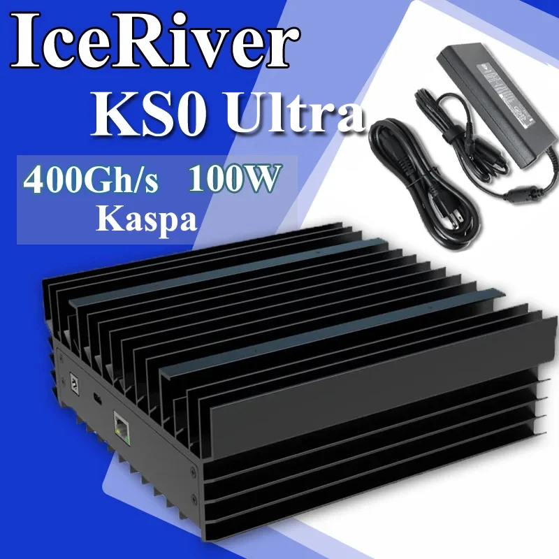 Kaspa-IceRiver-KS0-Pro-Ultra-KS0-Ultra-KAS-KS0Ultra-400G-Asics-Miner-100W-Household ...
