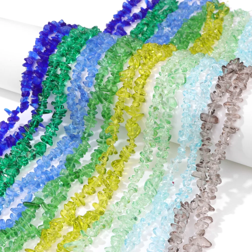 5-8mm-Colorful-Irregular-K9-Crystals-Beads-Natural-Freeform-Gravel ...