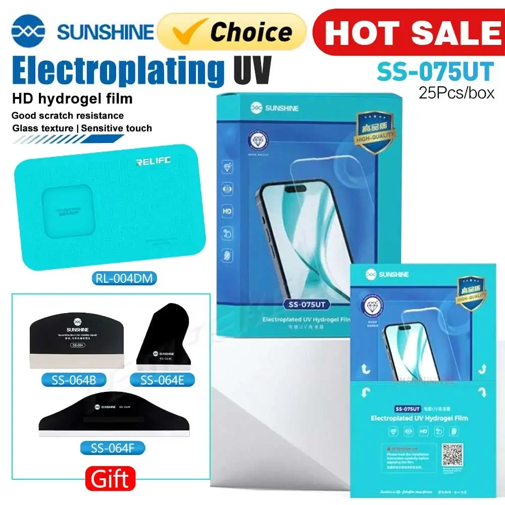 SUNSHINE-SS-075UT-Electroplating-UV-HD-Hydrogel-Film-Strong-Compressive ...