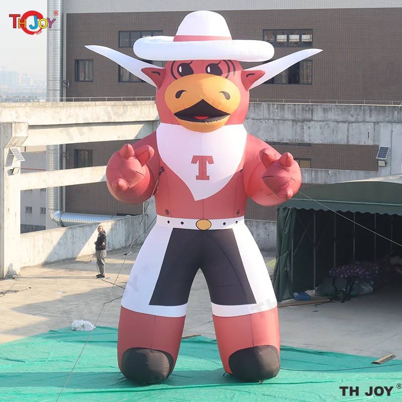 Advertising Cartoon Event Animal Model Giant Standing Dairy Cow ...