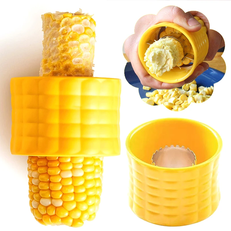 Quick-Corn-Thresher-with-Stainless-Steel-Blades-Slicer-Peeler-Corn-Cob ...