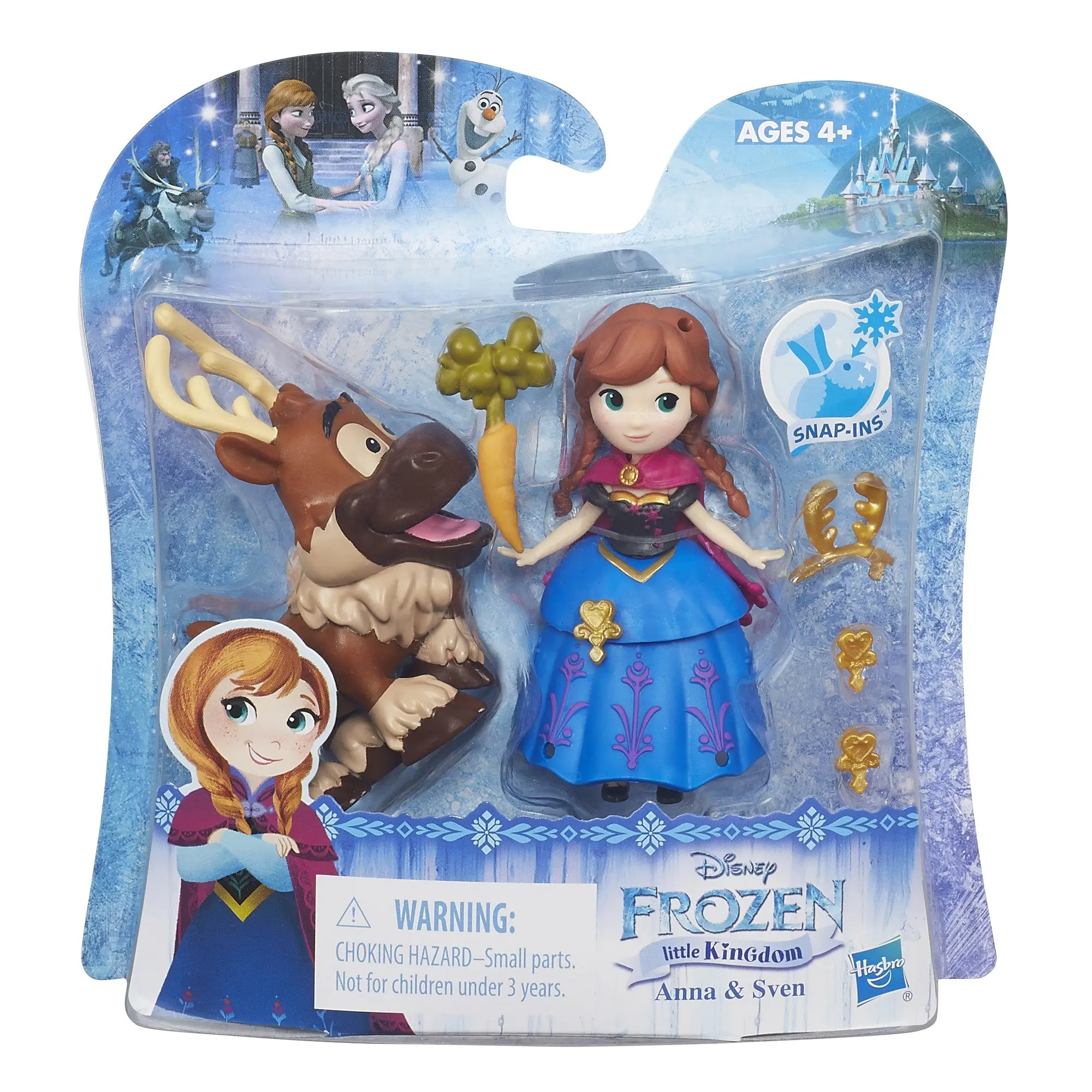 Muñecas Disney Frozen de la pequeña Anna y Sven Elsa y Grand Pabbie ...
