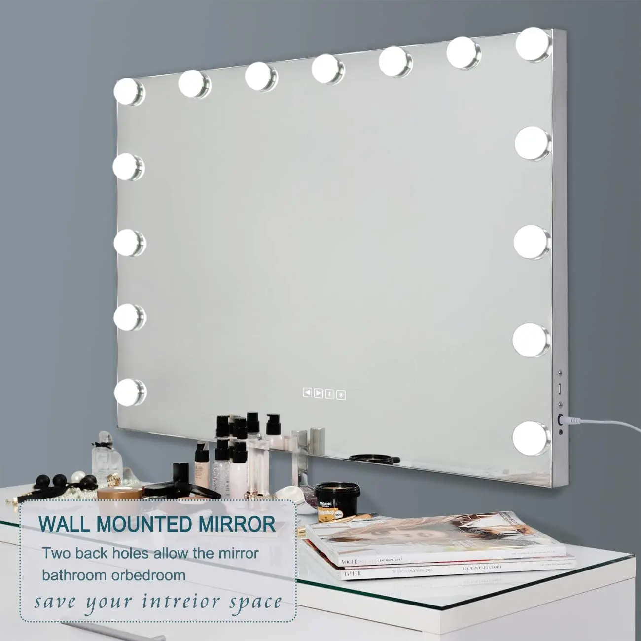 LED-Makeup-Mirror-Touch-Adjustable-Lighting-Desktop-Large-mirror-With ...