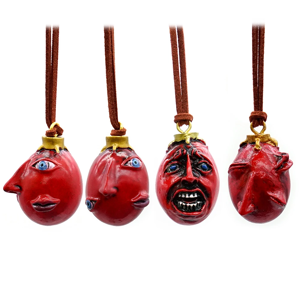 Anime 1997 Berserk Necklace for Men Behelit Griffith Egg Of King Metal ...