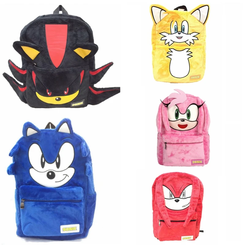 Sonic Hedgehog Plush Backpack Sonic Backpack Arms Legs Backpack Toy ...