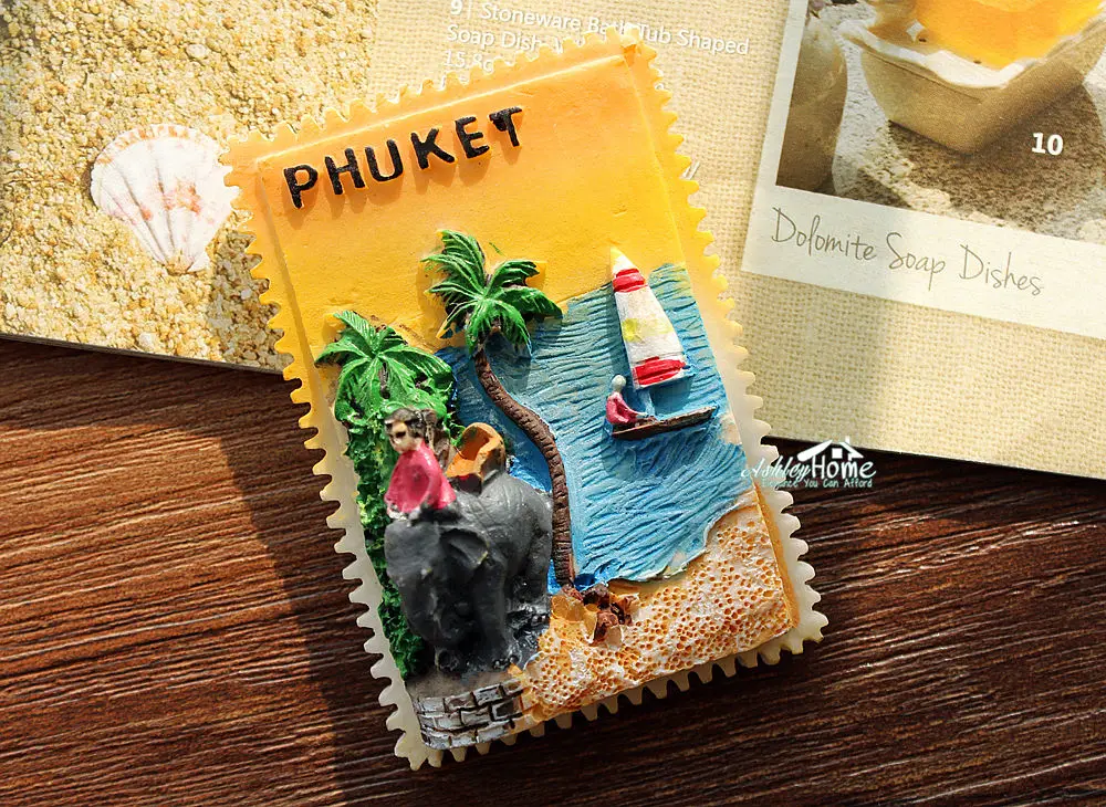Holiday in Thailand PHUKET Island Tourist Travel Souvenir 3D Resin ...