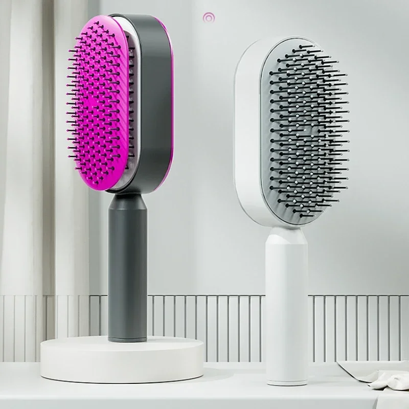 Self-Cleaning-Hair-Brush-for-Women-One-key-Cleaning-Hair-Loss-Airbag ...