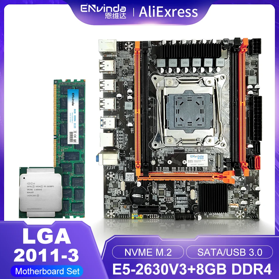 Envinda-Kit-de-placa-base-DDR4-X99-placa-base-con-Xeon-E5-2630V3-LGA2011-3CPU-8GB.jpg