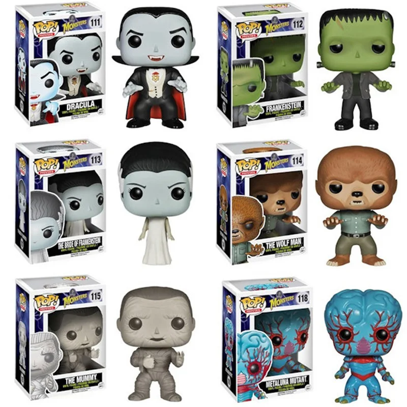 Funko-The Birthday of Frankenstein Action Figures, Filmes pop, Monstros ...