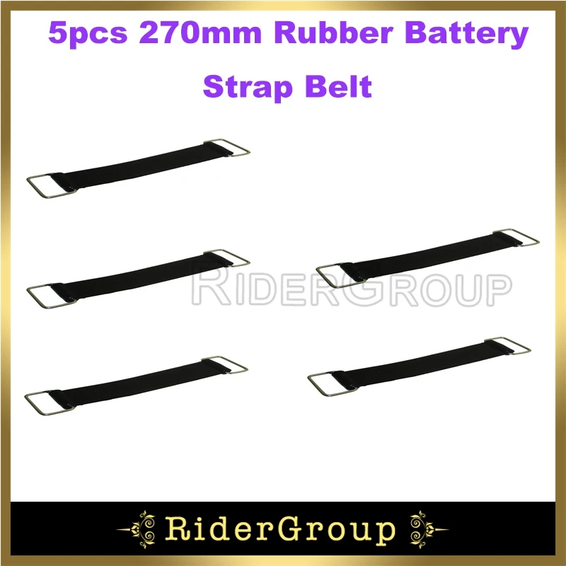 270mm Rubber Battery Strap Belt For ATV Quad Go Kart Pit Dirt Bike ...