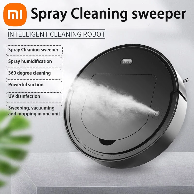 Xiaomi Intelligent Sweeping Robot With Humidify Cleaner Floor Edge Dust ...
