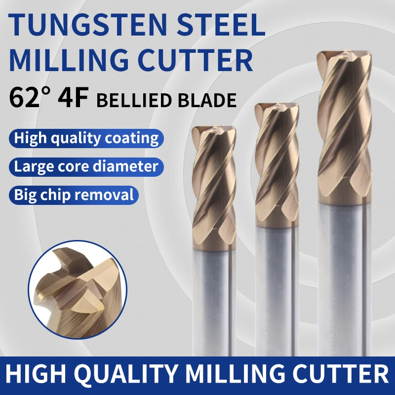 HRC62-Corner-Rounding-End-Mills-4-Edge-R0-2mm-R0-5mm-R2mm-Tungsten ...