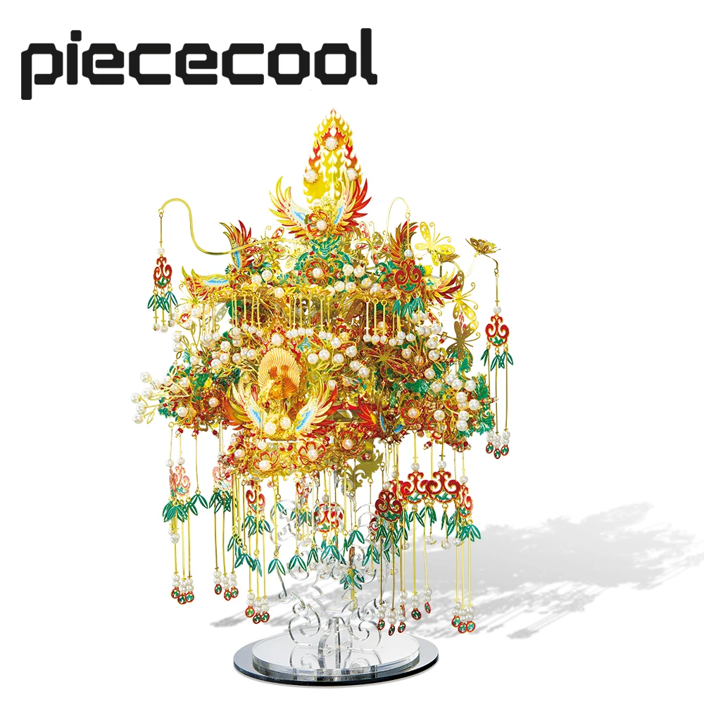 3d Metal Model Kit Chinese | Model Puzzle Chinese Style | Model 3d ...
