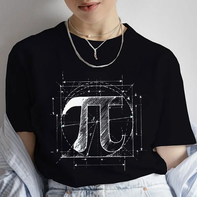 T-shirt-for-Women-Pi-Day-3-14-Mathematics-Math-Humor-Print-Women-s ...