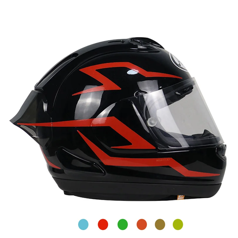 Red Motorcycle Helmet