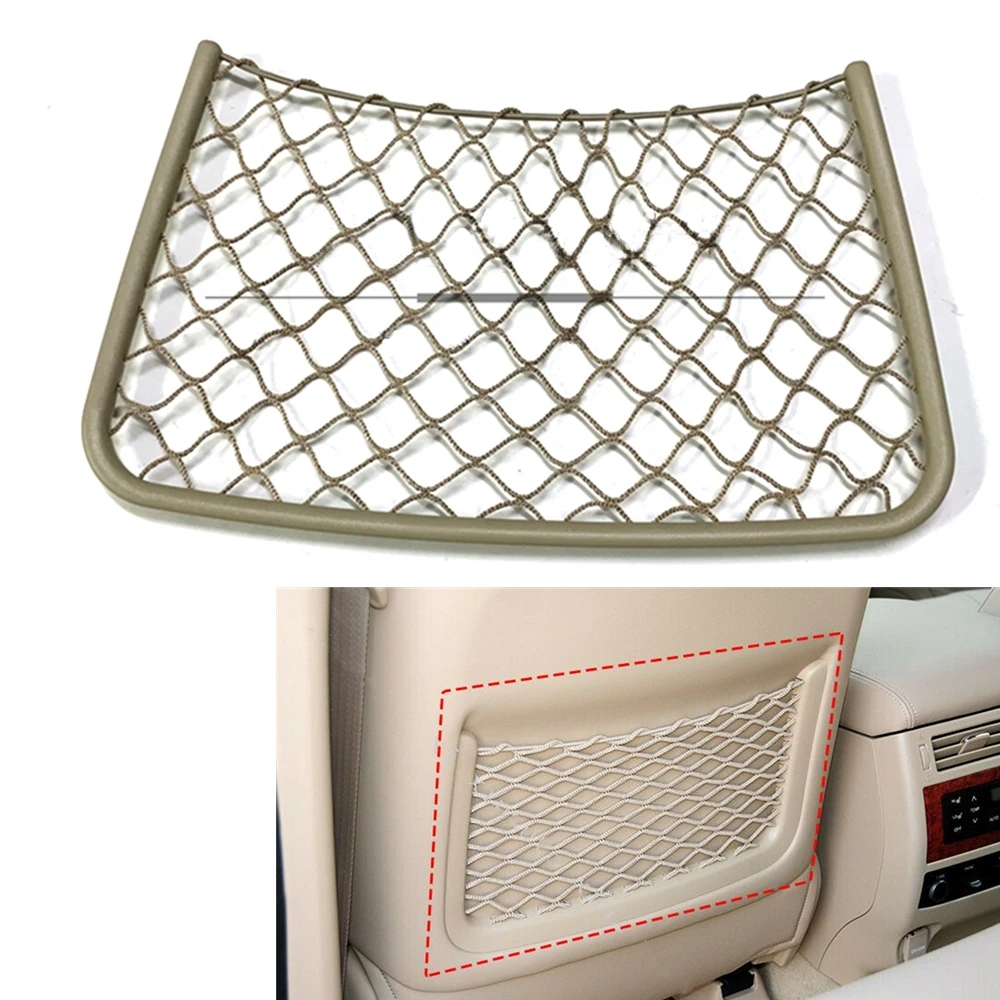 Front Seat Back Map Car Interior Storage Pocket Mesh Bag For Toyota ...