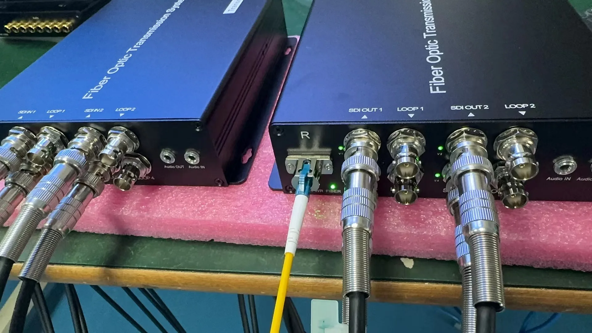 12G SDI SFP Module 1270-1450nm Video Transceiver with 10km Range for SD ...