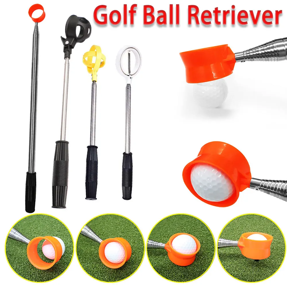 9FT-12FT-Golf-Ball-Retriever-8Sections-Adjustable-Golfball-Picker ...