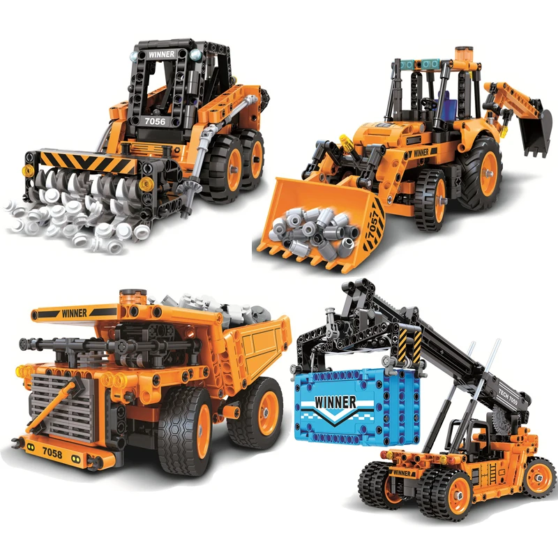 Lego City Container Stacker