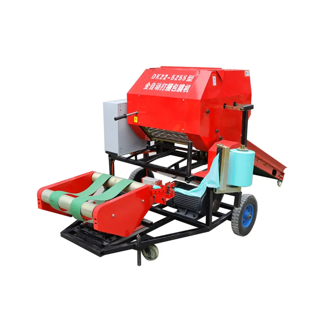 Baling-Wrapping-Machine-Silage-Corn-Stalk-Wheat-Straw-Pulverizer ...