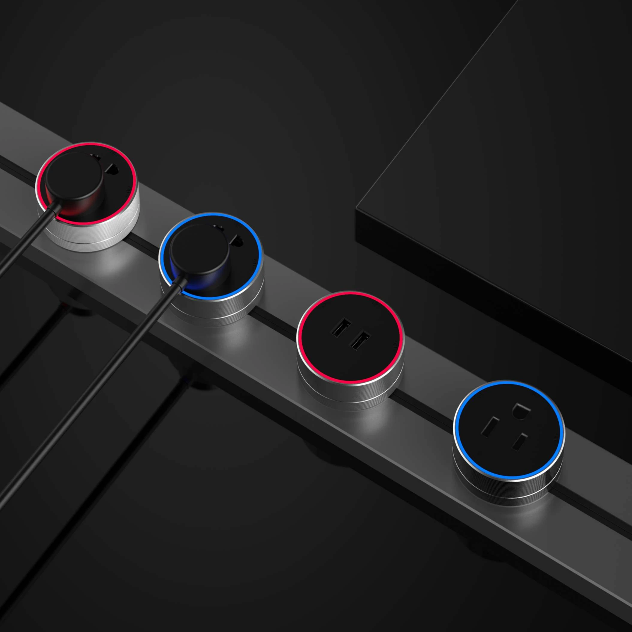 Aluminum-Wall-Track-Power-Rail-Desktop-Electrical-Embedded-Orbital-Us ...