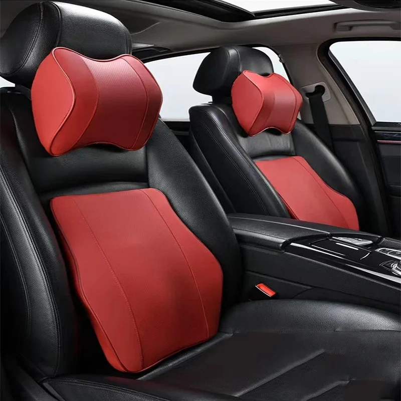 Car-neck-head-restraint-neck-protection-waist-support-pad-car ...