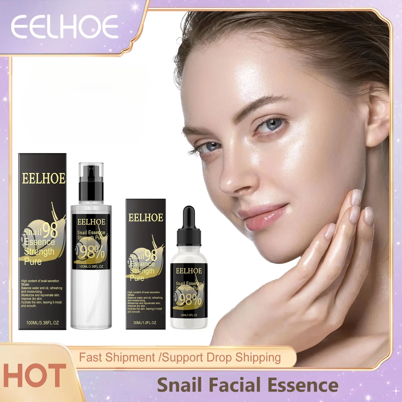 Snail-Face-Serum-Moisturizing-Shrink-Pores-Repair-Anti-Wrinkle-Fade-Fine-Lines-Firming-Skin ...