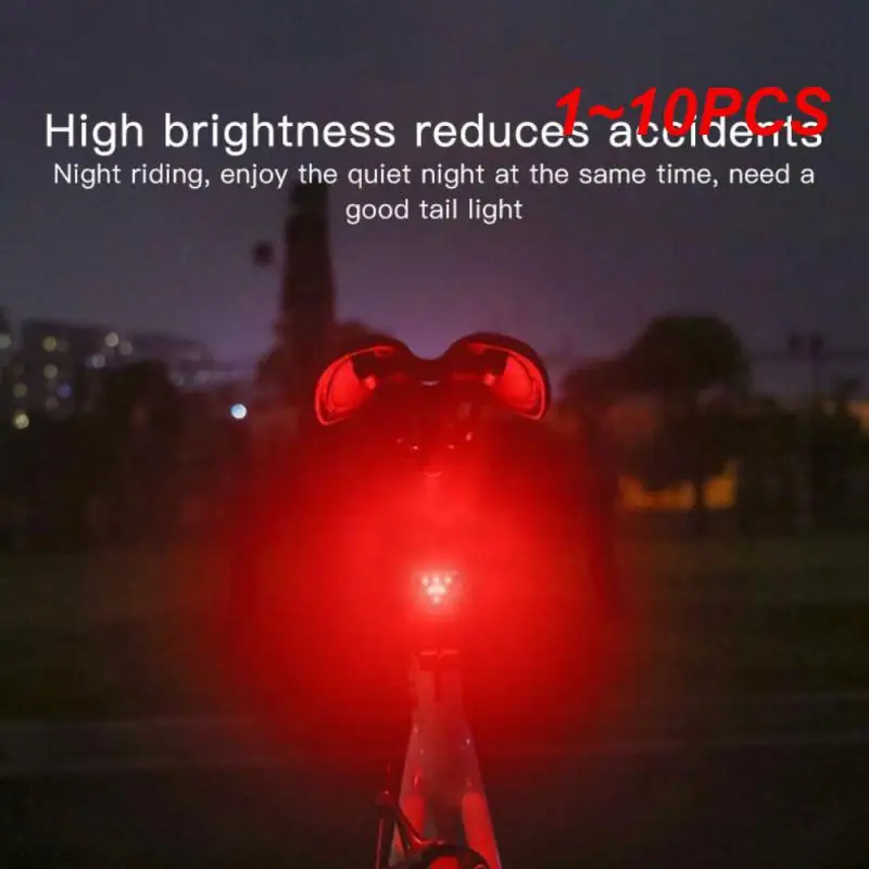 Light-USB-Rechargeable-Red-Triangle-Bike-Taillight-Mountain-Cycling ...