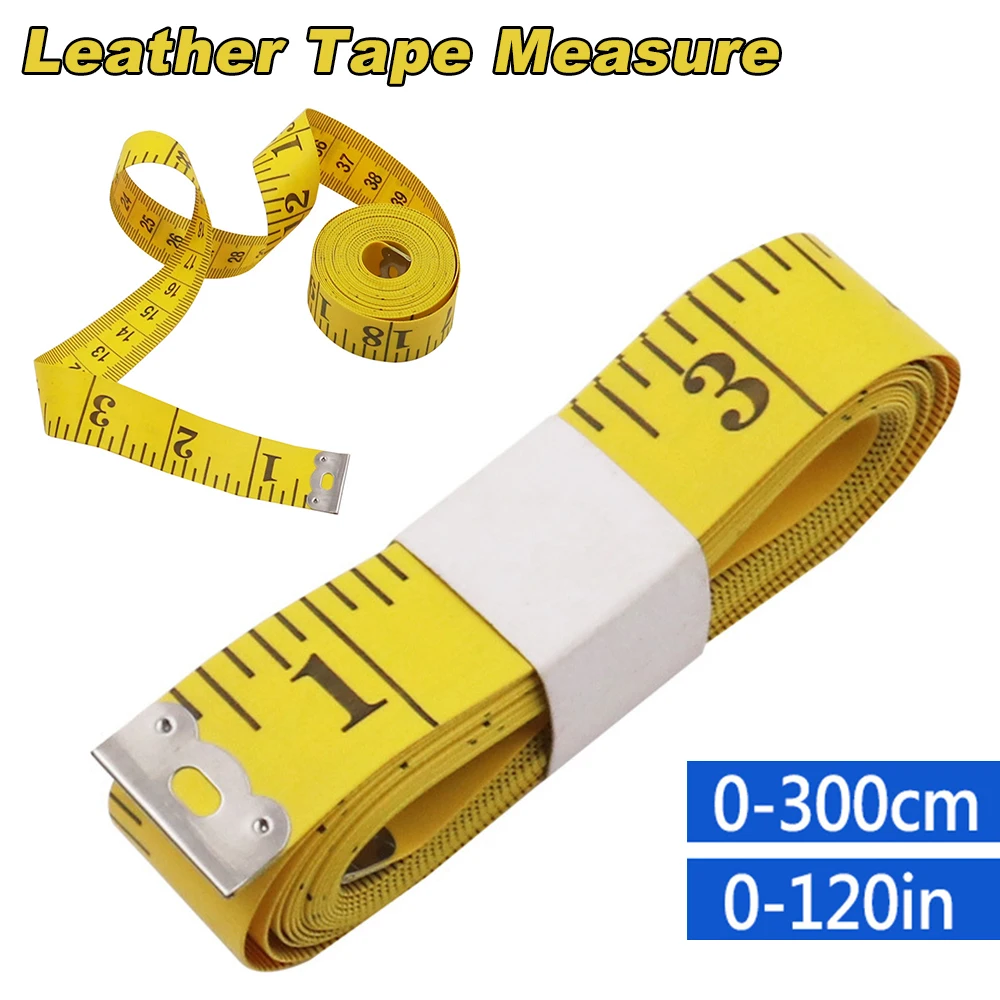 3M-Tape-Measure-PVC-Fiber-Tape-Measure-Tailor-Soft-Ruler-Waistline ...